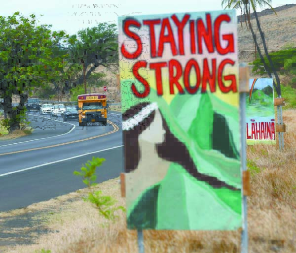 Sorrow, strength reflected in Lahaina’s signs | News, Sports, Jobs ...